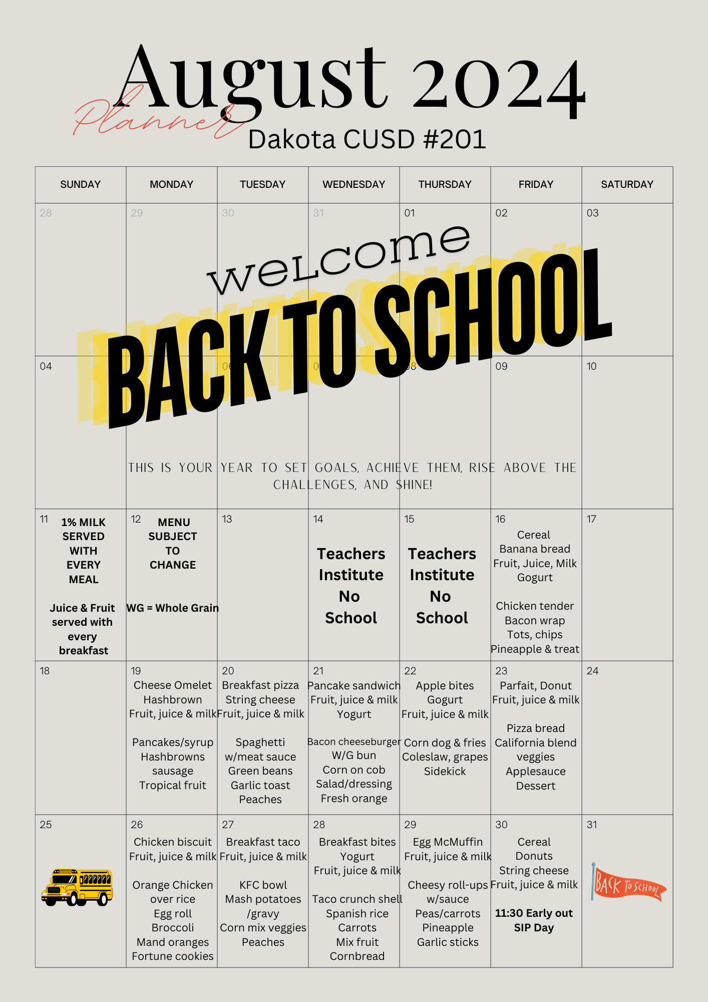Dakota CUSD 201 - District